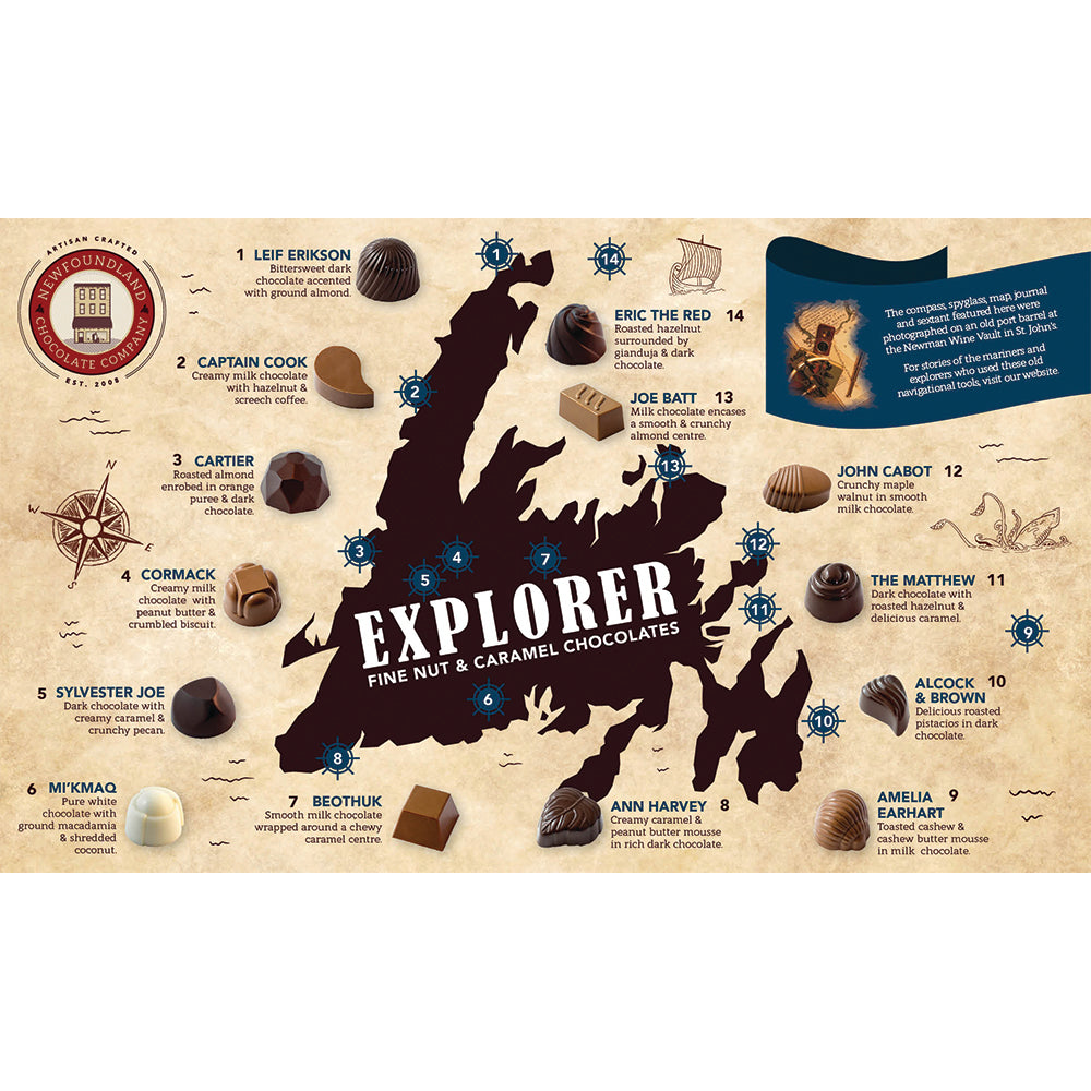 Explorer Series 15 Piece – Newfoundland Chocolate Company