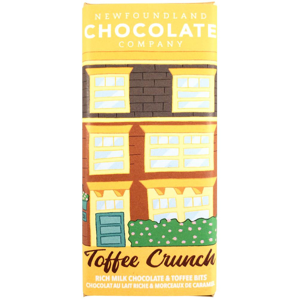 Toffee Crunch Chocolate Bar – Newfoundland Chocolate Company